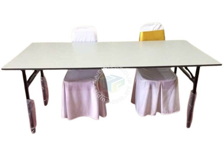Meja Banquet Petak | Rectangular Banquet Tables | Oblong Folding Tables ...
